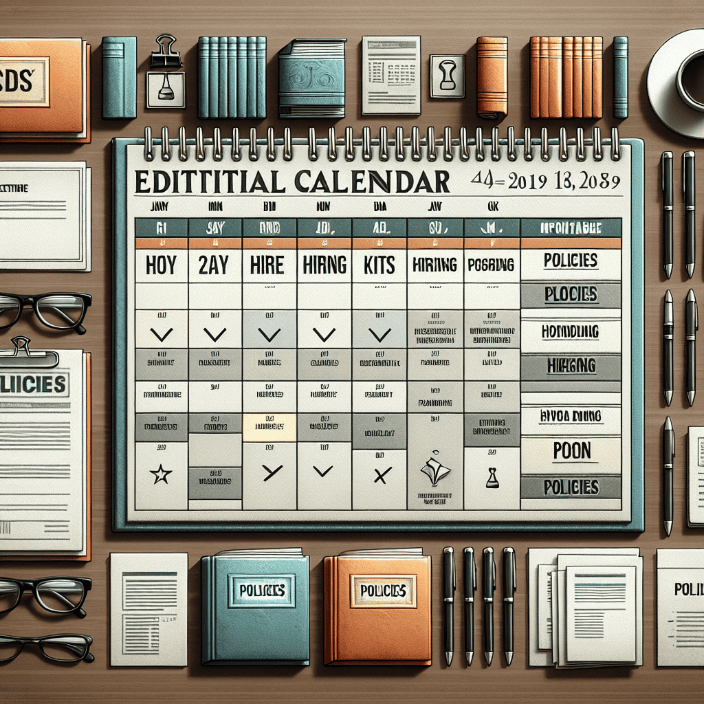 TechRepublic Premium: Downloadable Editorial Calendar with Policies ...