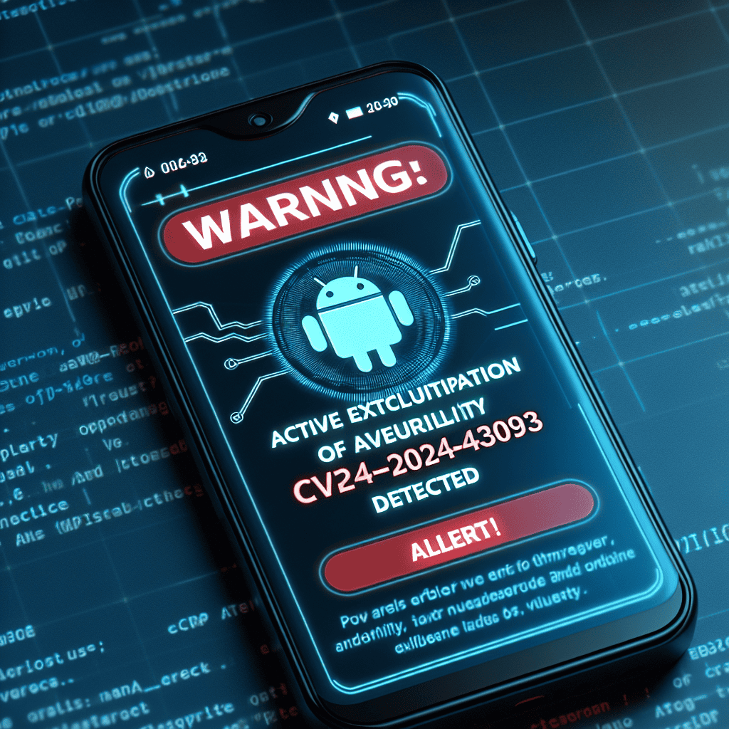 Google Alerts Users to Active Exploitation of CVE-2024-43093 Vulnerability in Android ...