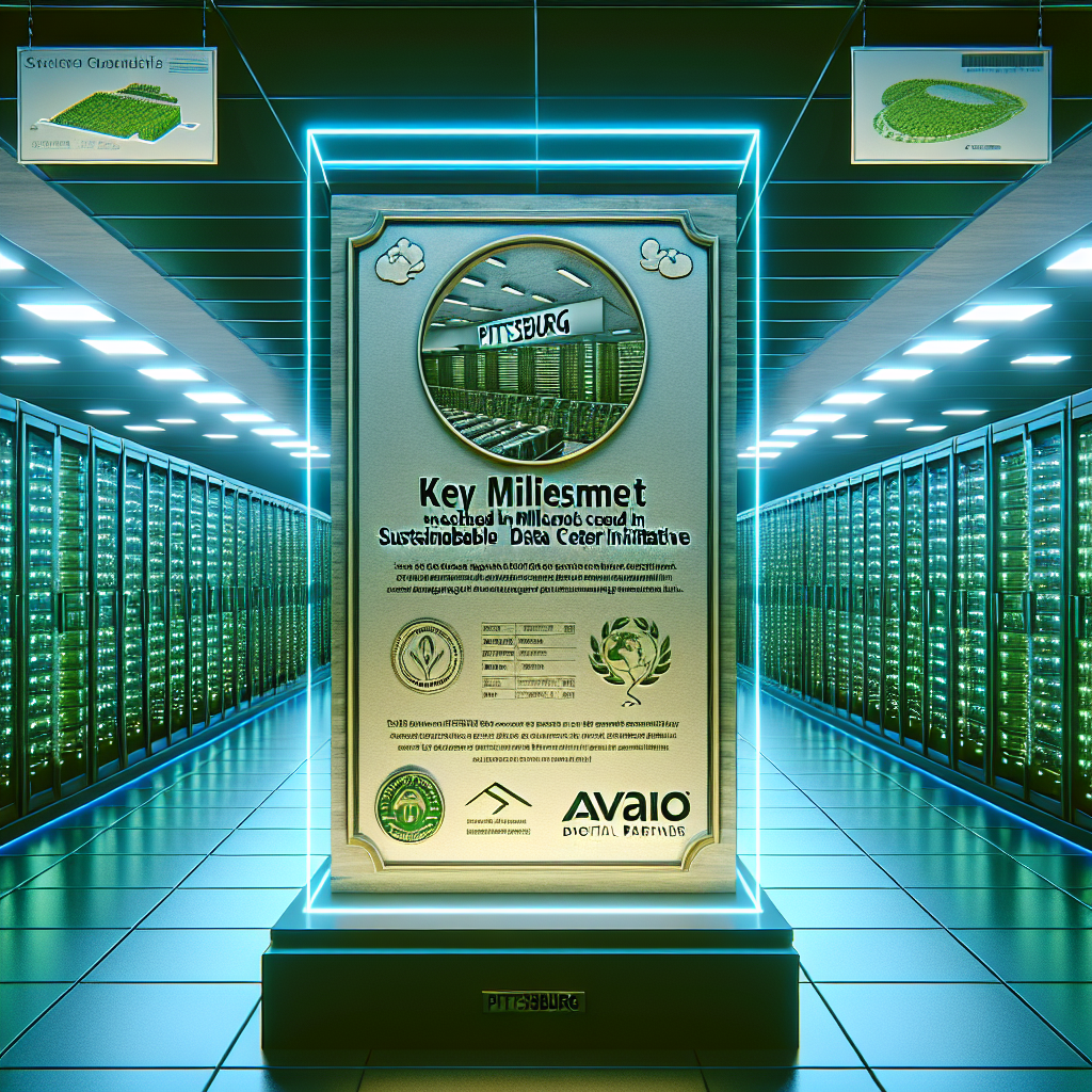 AVAIO Digital Partners Reaches Key Milestone in Pittsburg's Sustainable Data Center Initiative ...