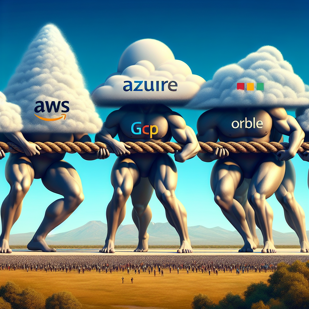 Cloud Giants Showdown Customer Spending Insights On Aws Azure Gcp Oracle And Ibm