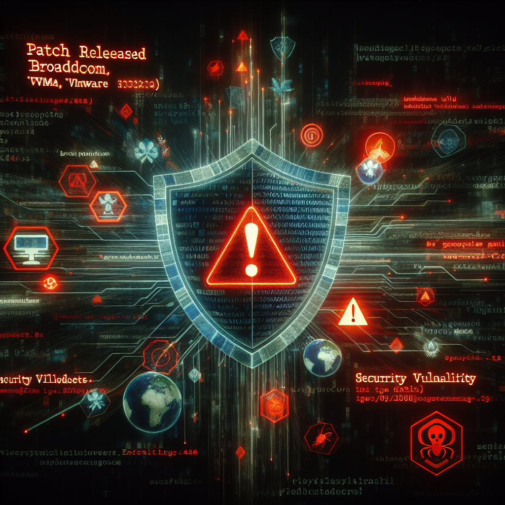 Urgent Patches Released By Broadcom To Address Vmware Security