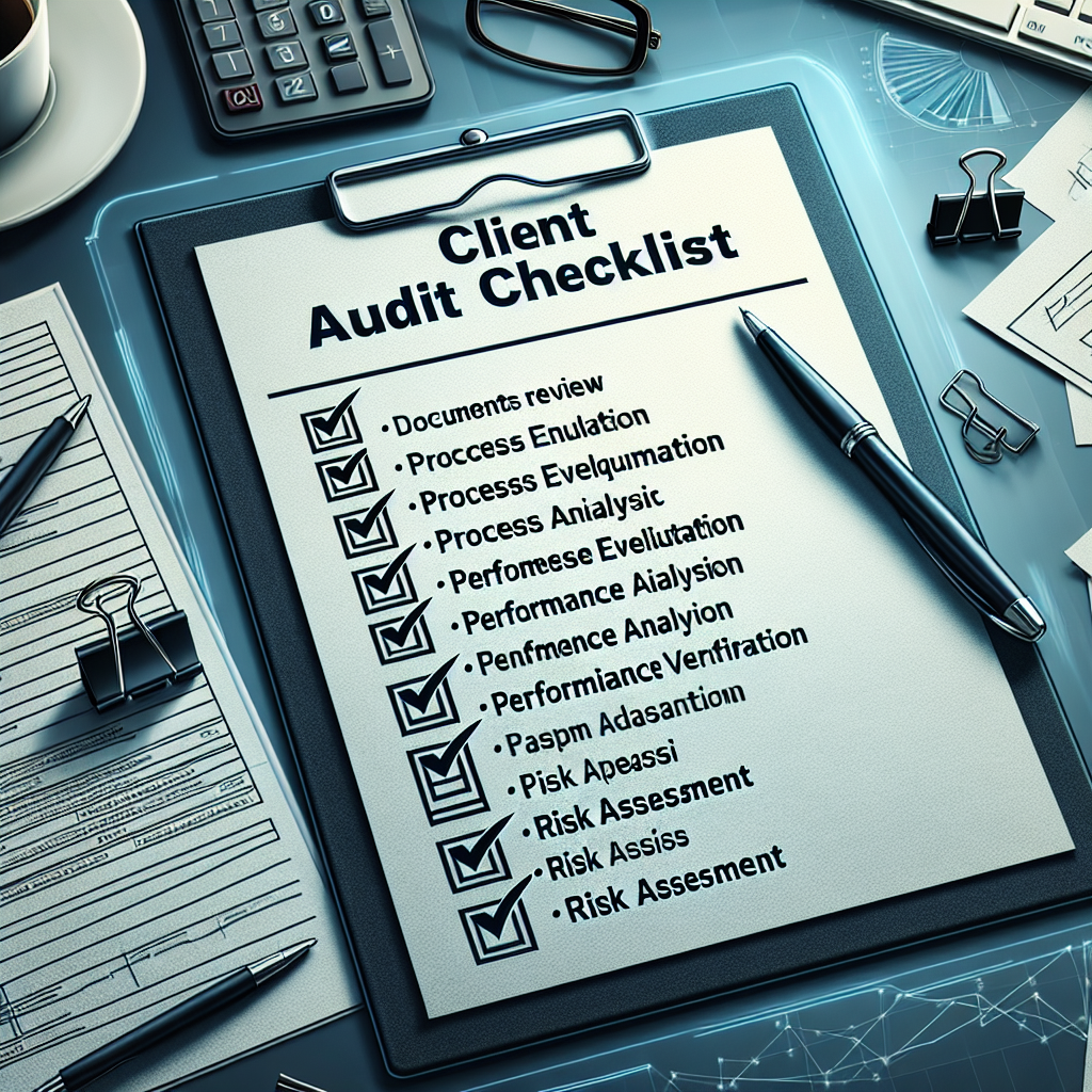 Comprehensive Client Audit Checklist - cloudindustryreview.com