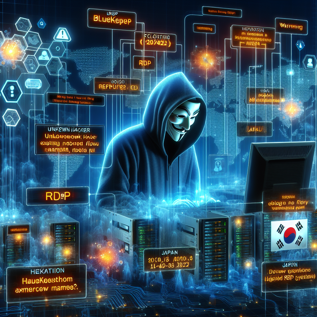 Kimsuky Leverages BlueKeep RDP Flaw to Compromise Systems in South Korea and Japan ...