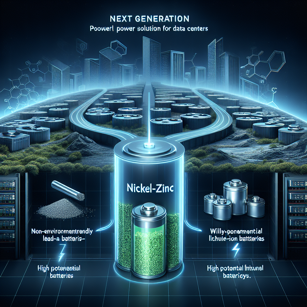 Nickel-Zinc: The Next Generation Power Solution for Data Centers Beyond Lead-Acid and Lithium ...