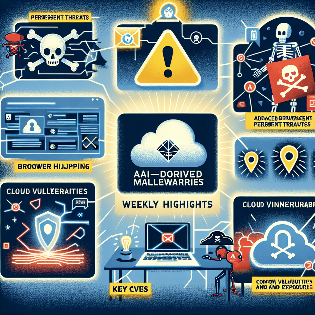 Weekly Highlights: APT Threats, Browser Hijacking, AI-Driven Malware ...