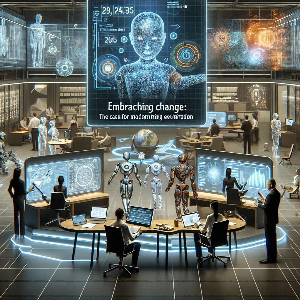 Embracing Change: The Case for Modernizing Estimation in 2025 ...