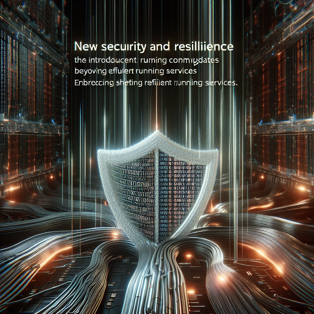 New Microsoft Security and Resilience Updates: Running Services Beyond ...