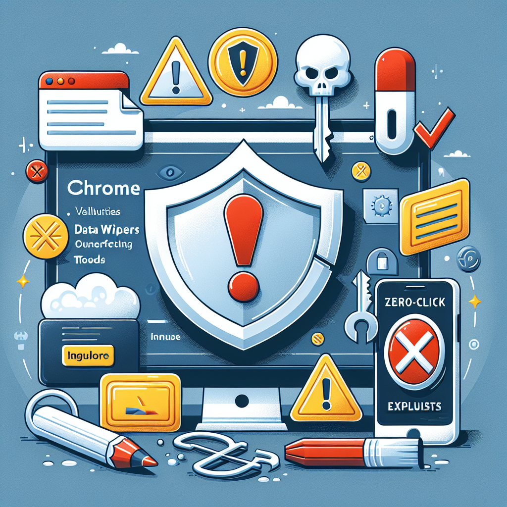 Weekly Cybersecurity Update: Chrome Vulnerabilities, Data Wipers, Tool Misuse, and Zero-Click ...