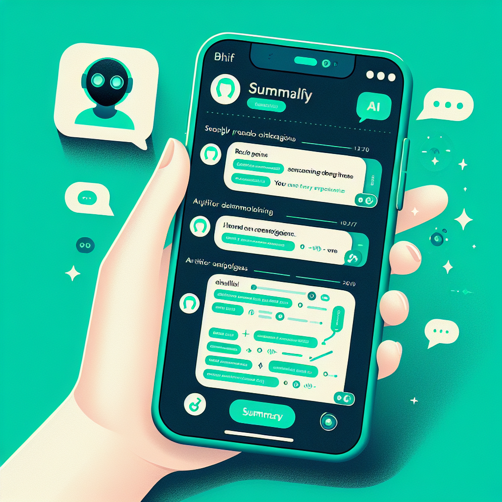 WhatsApp Introduces AI-Enhanced Message Summaries for Quick Chat Insights - cloudindustryreview.com
